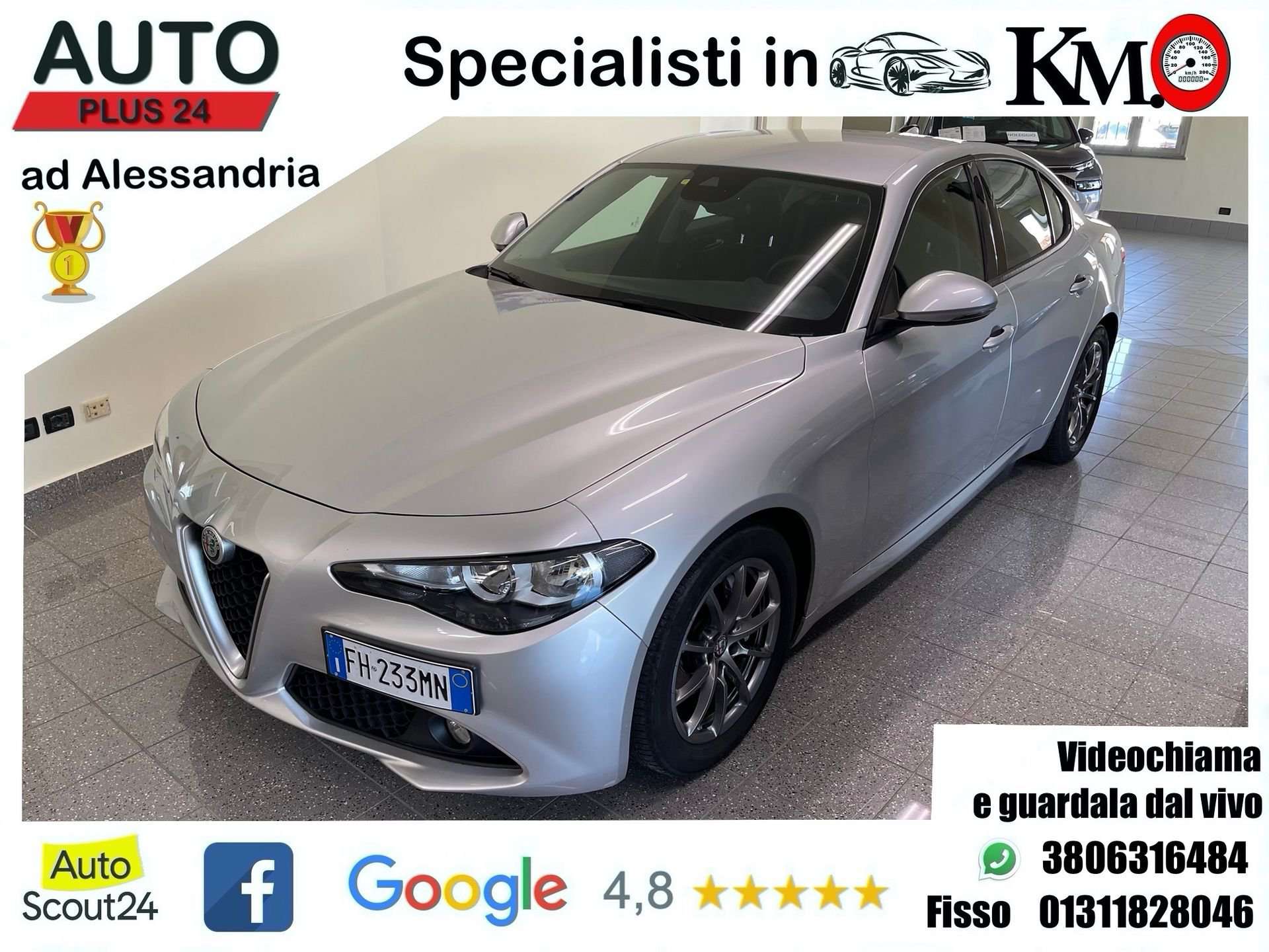 Alfa Romeo Giulia2.2 Turbodiesel AT8 Business....BELLISSIMA!!