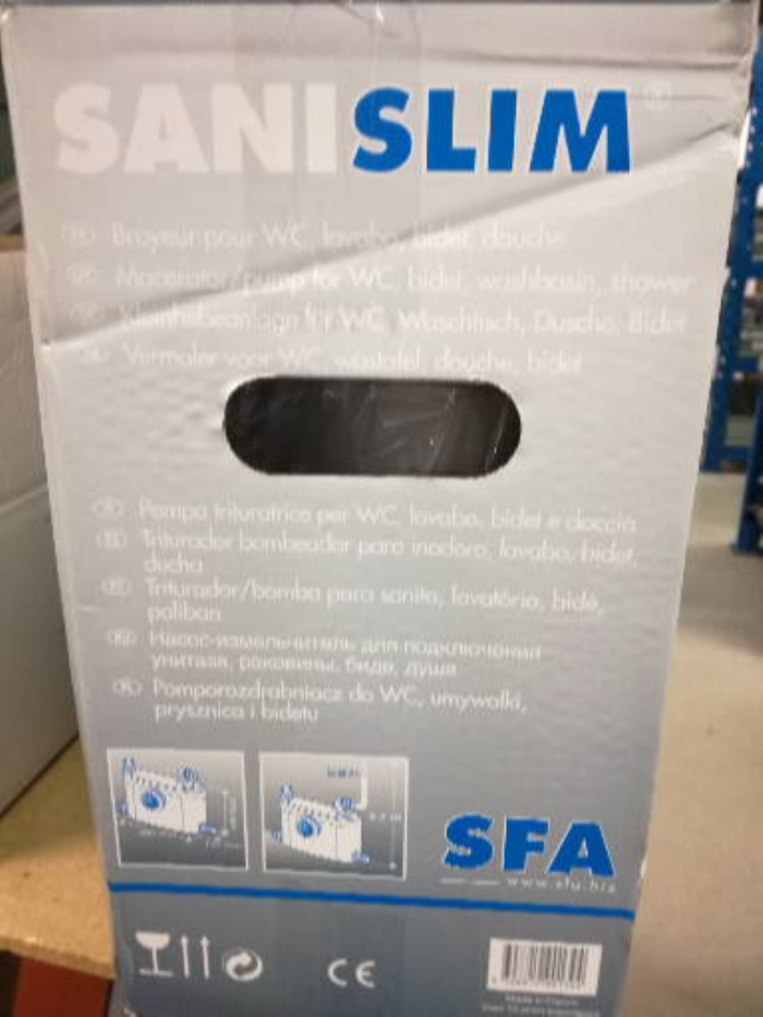 CAUSA INUTILIZZO VENDO SANISLIM NUOVO BAGNO COMPLETO