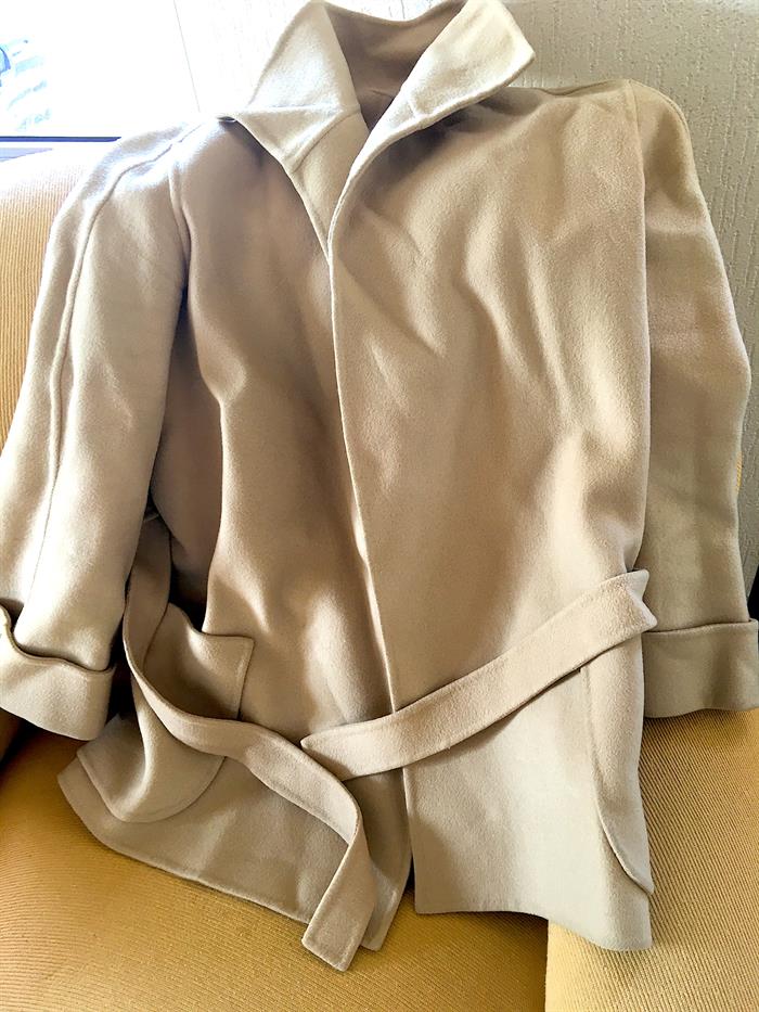 CAPPOTTO BEIGE DI PANNOLANA