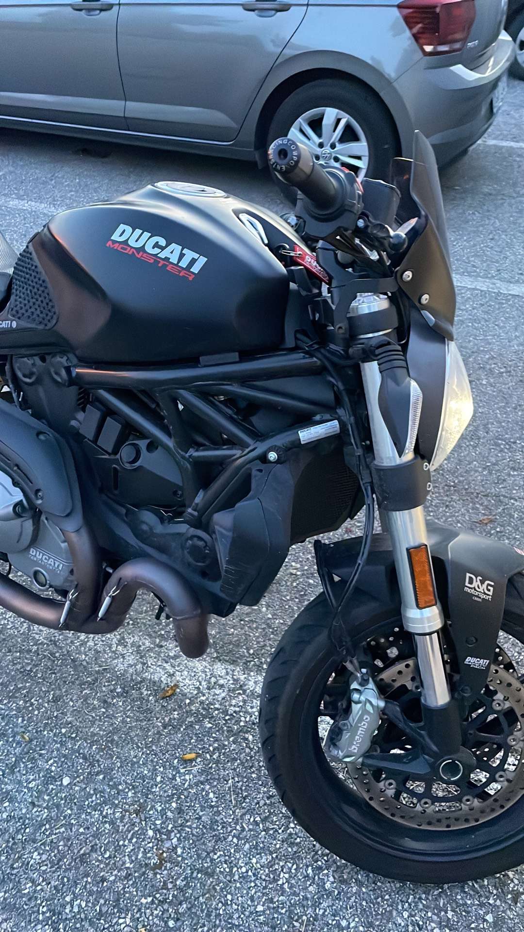 Ducati Monster 821nero opaco