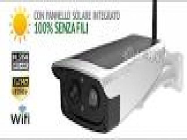 Ctronics 1080p telecamera wifi esterno con pannello solare vera occasione - beltel