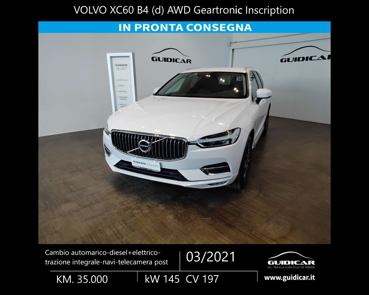 Volvo XC60XC60 B4 (d) AWD Geartronic Inscription