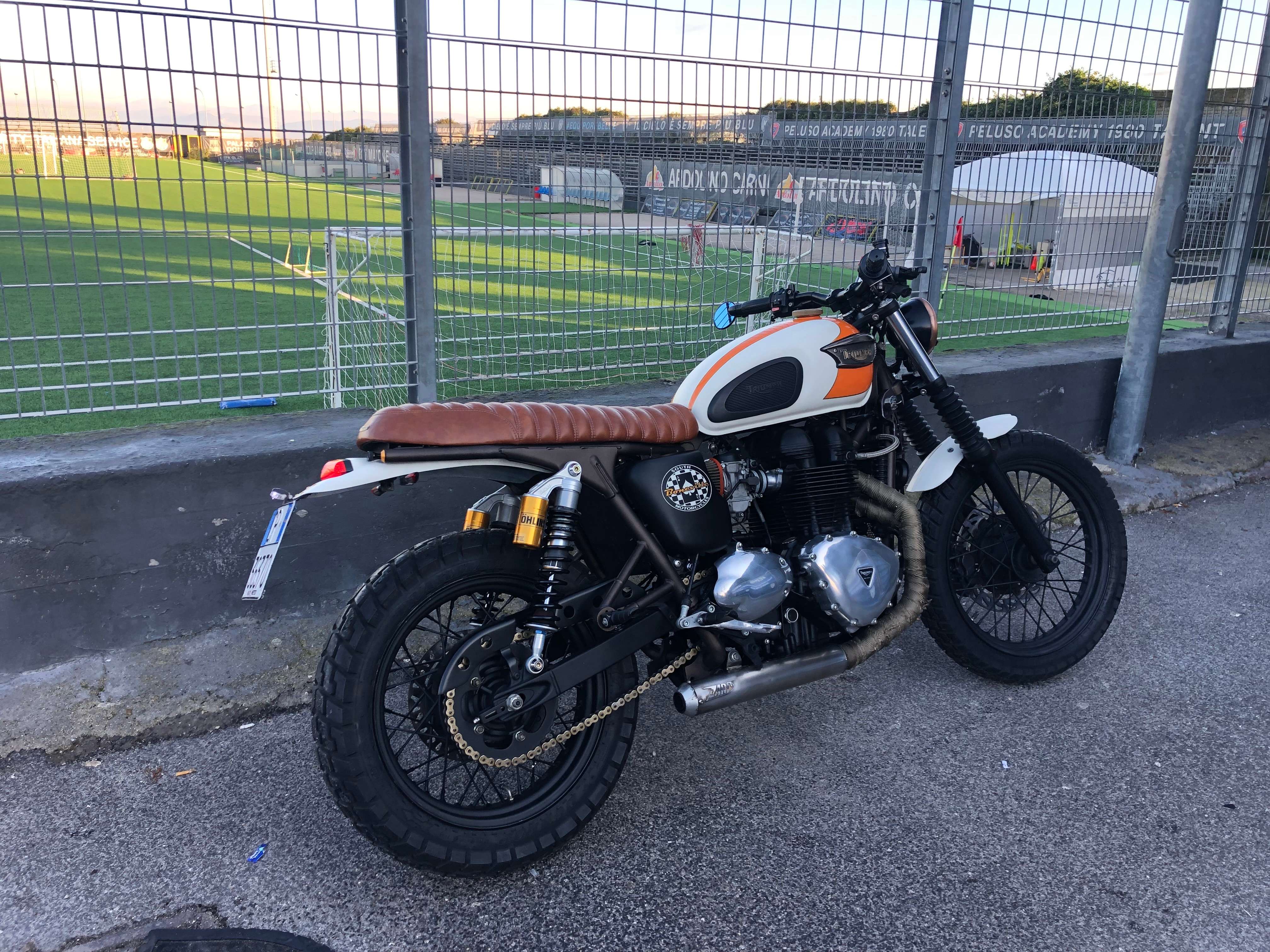 Triumph ScramblerCafe race