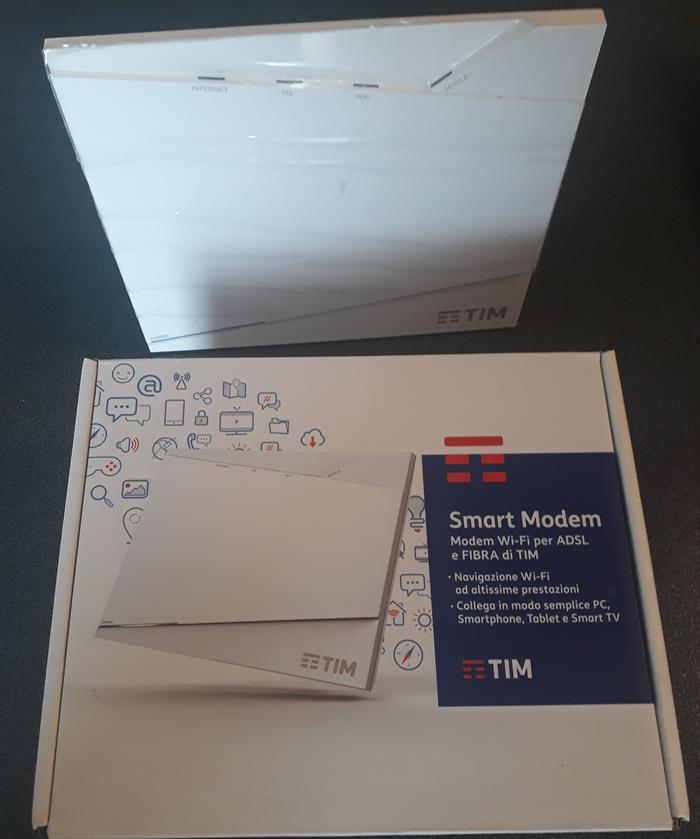 TIM SMART MODEM WI-FI PER ADSL E FIBRA