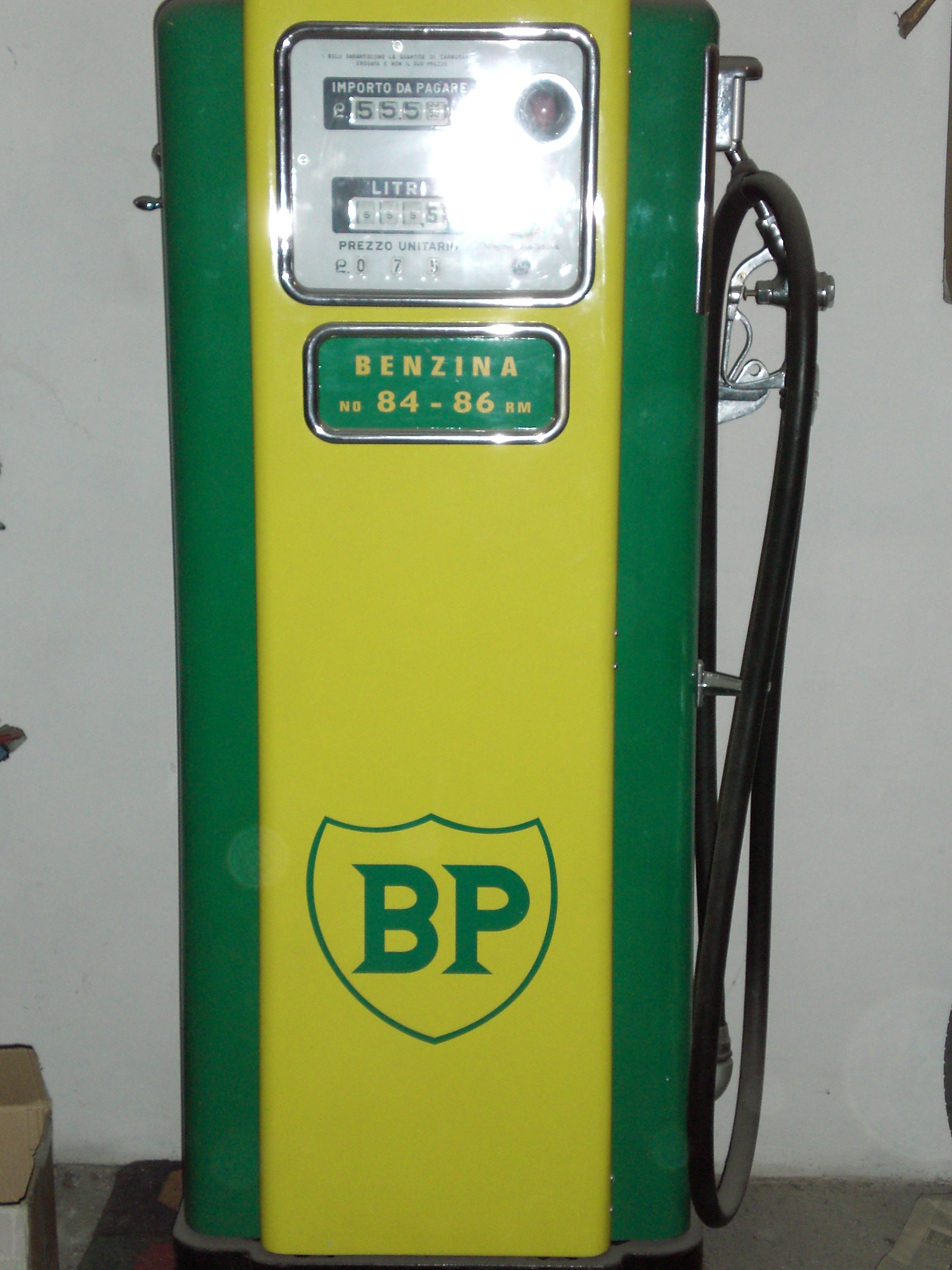 BP POMPA BENZINA PERFETTE CONDIZIONI