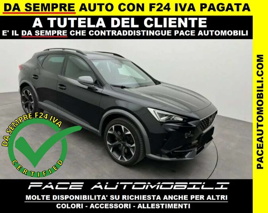 Cupra FormentorVZ TSI DSG 4 DRIVE BEATS 19" LED PDC KAMERA ACC