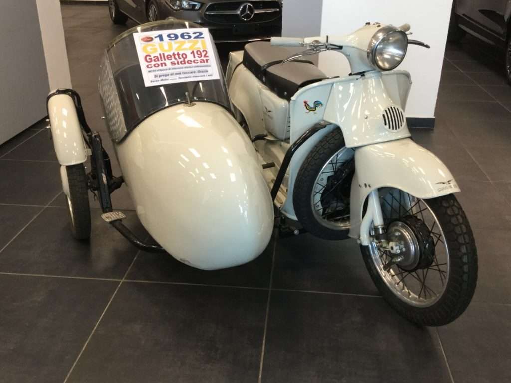 Moto Guzzi Galletto 192 *SIDECAR* RESTAURO CONSERVATIVO