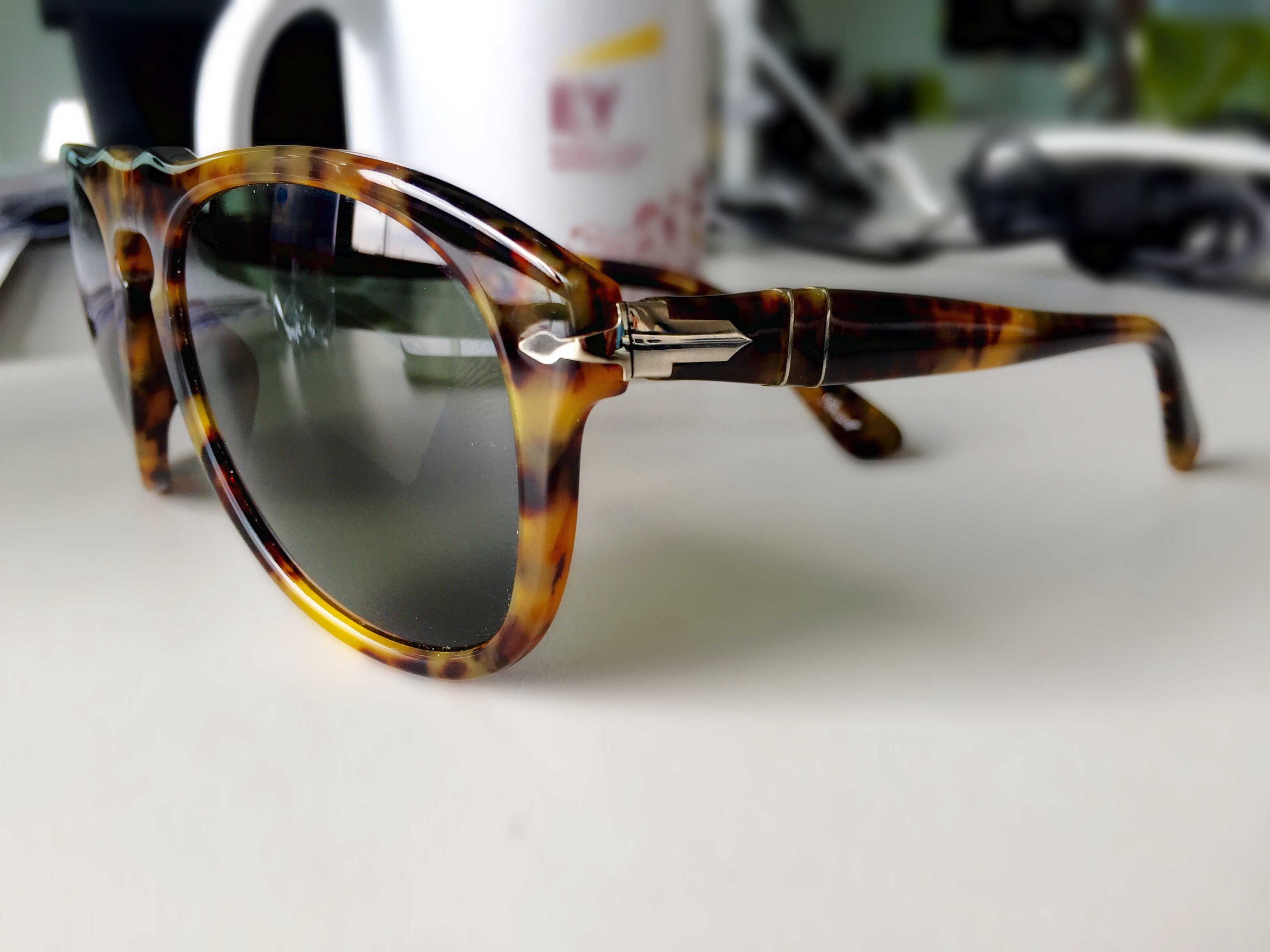 PERSOL 649 108/58 CAFFÈ POLARIZED POLARIZZATO CALIBRO 52 STEVE MCQUEEN CLASSIC