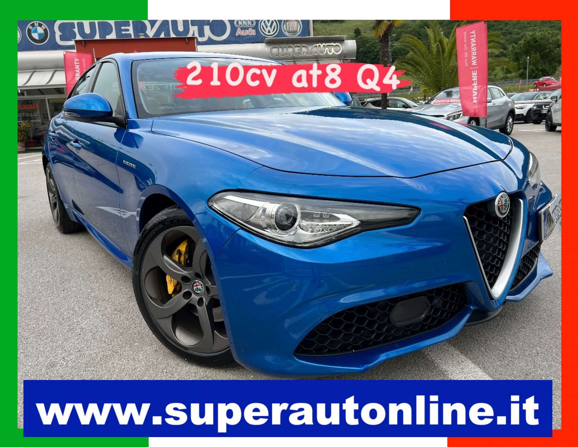 Alfa Romeo Giulia2.2 Turbodiesel 210 CV AT8 AWD Q4 Veloce