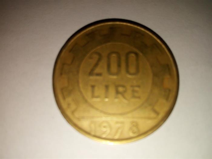 MONETA DA 200 LIRE