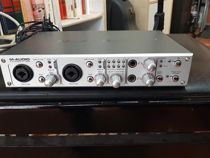 SCHEDA AUDIO M-AUDIO FIREWIRE 410