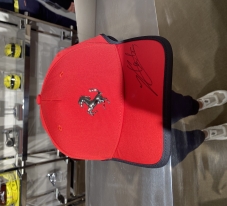 Cappello autografato da Charles leclerc 