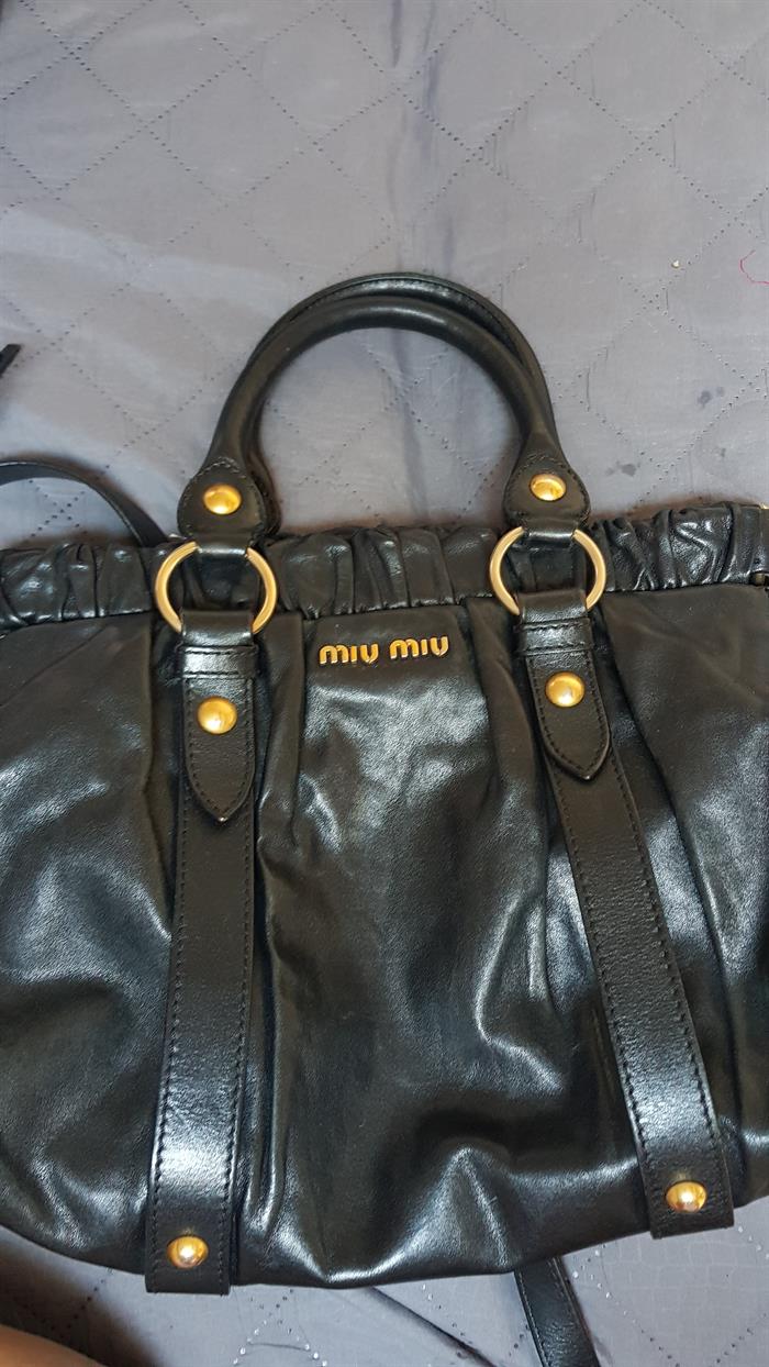 BORSA MIU MIU NERA