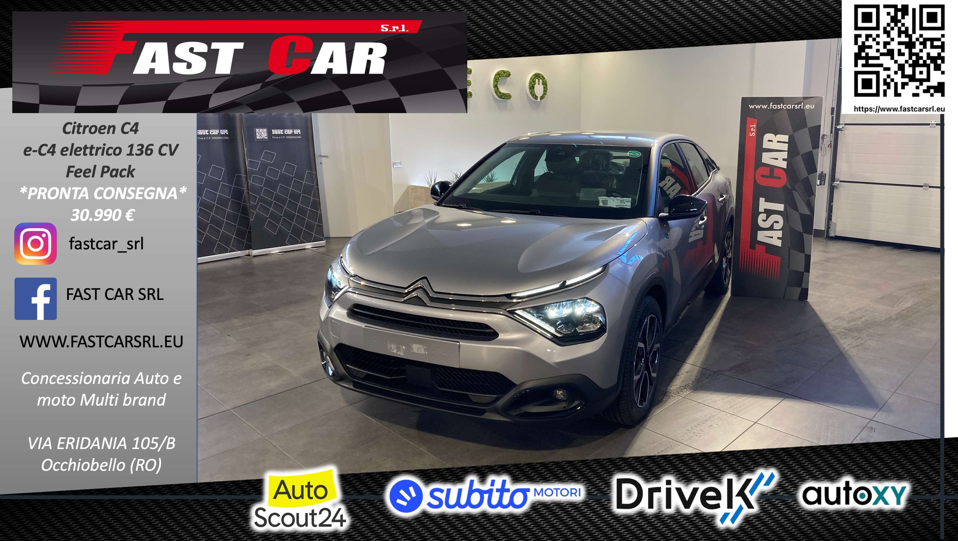 Citroen C4E-C4 Feel Pack *PRONTA CONSEGNA*