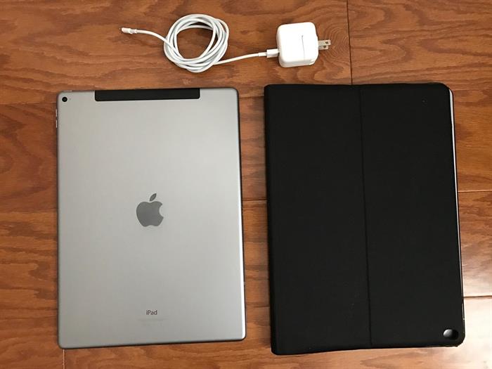 APPLE IPAD PRO 128GB, WI-FI + CELLULAR (UNLOCKED), 12.9IN - SPACE GRAY