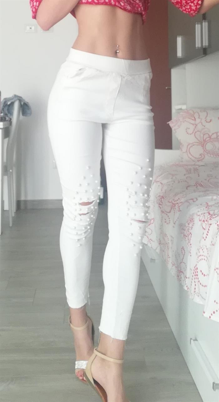 PANTALONI BIANCHI ZARA