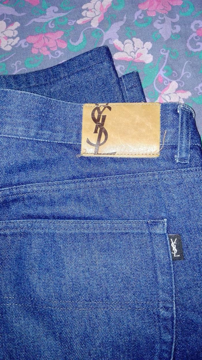 JEANS UOMO YVES SAINT LAURENT UOMO TG.58