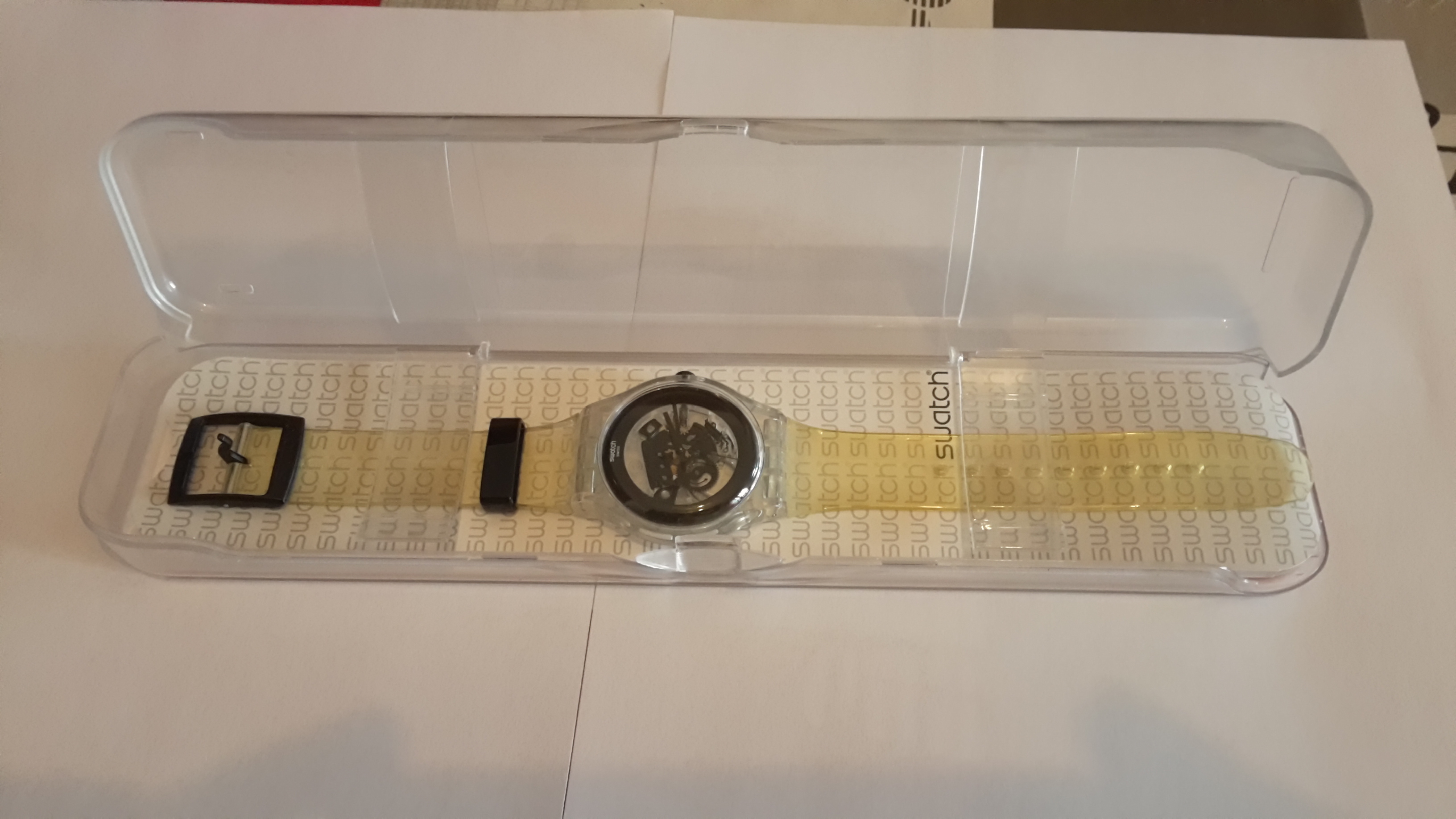 OROLOGIO SWATCH TRASPARENTE