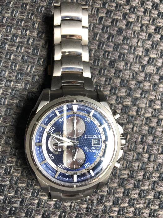 CITIZEN ECO DRIVE TITANIO CRONO