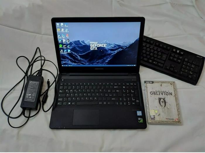 NOTEBOOK GAMING MEDION ERAZER P6661 RAM 16GB GTX 950M SSD 256GB LAPTOP PORTATILE