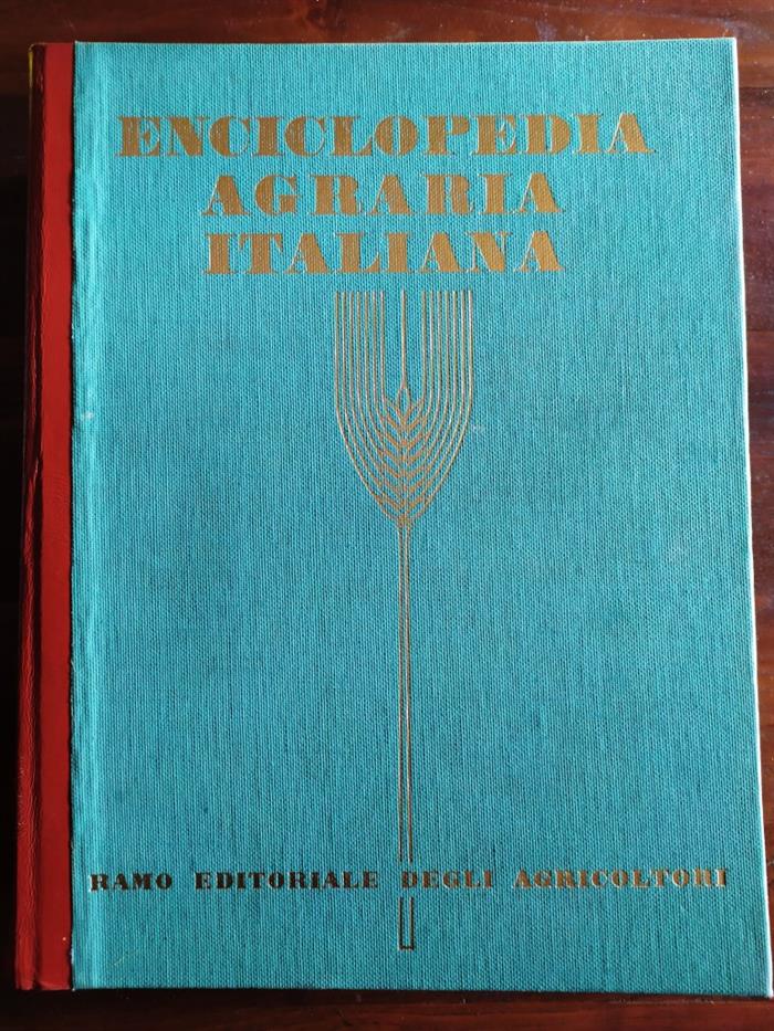 ENCICLOPEDIA AGRARIA ITALIANA EDIZ. REDA