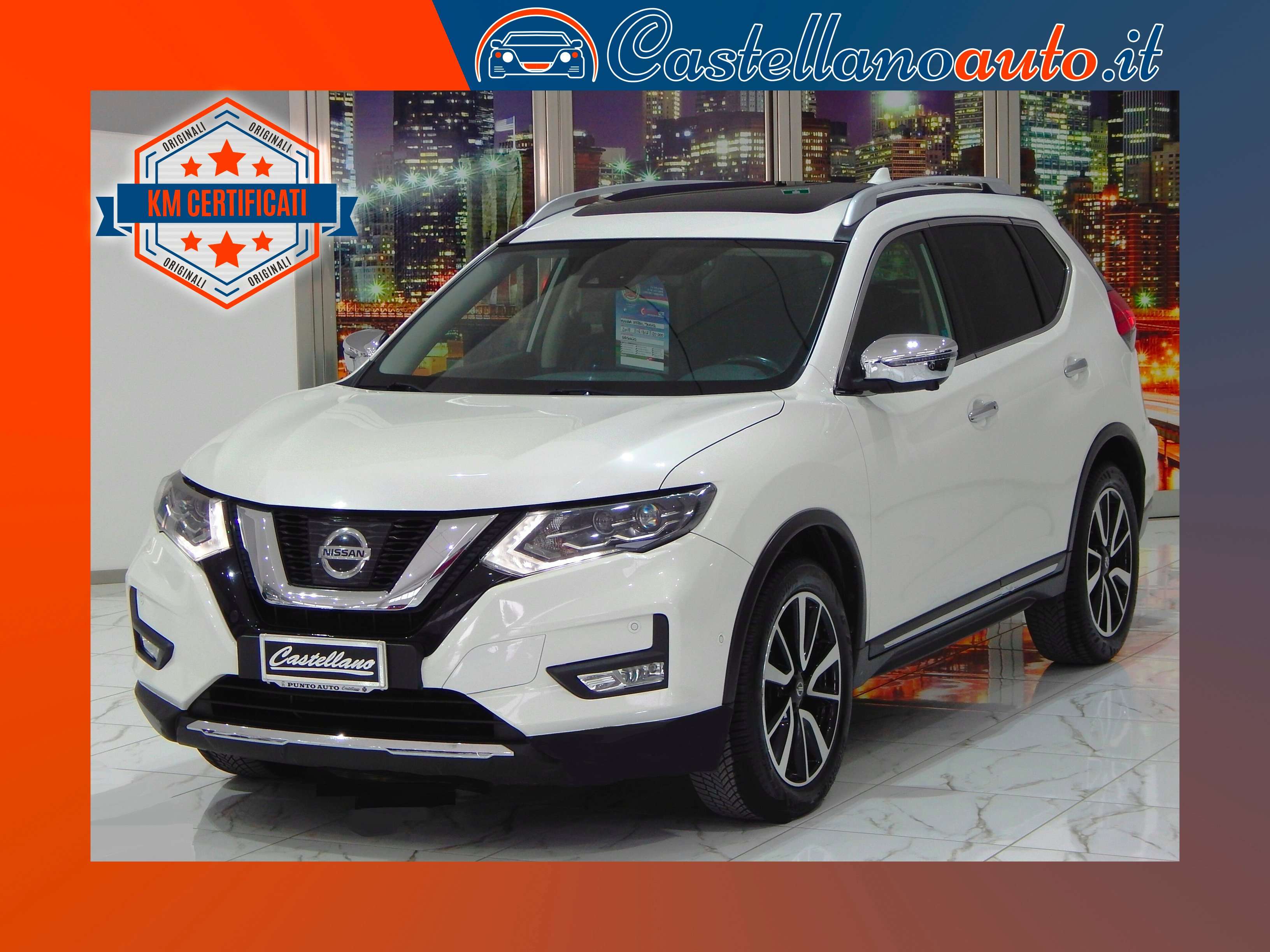 Nissan X-Trail1.6 dci Tekna 2wd xtronic TETTO-NAVI-PELLE-PARK