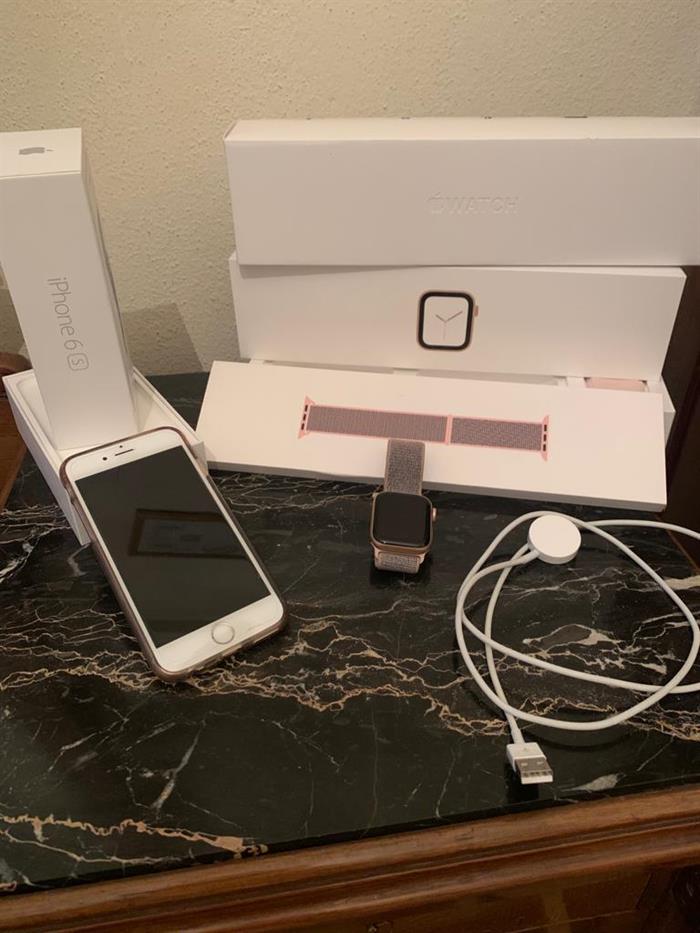 APPLE WATCH SERIE 4 E CELLULARE IPHONE 6S 64GB