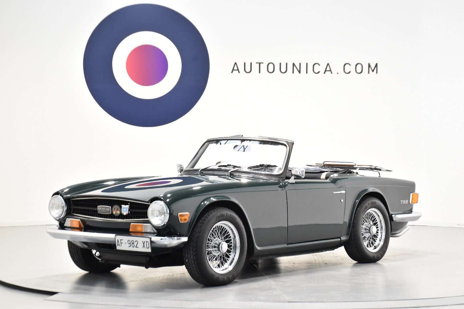 Triumph TR6ROADSTER ISCRITTA ASI