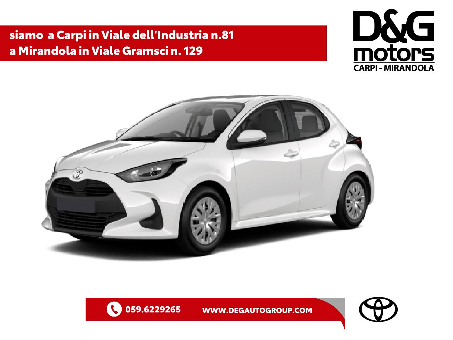 Toyota Yaris1.0 5 porte Active