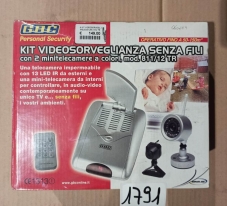 Kit videosorveglianza senza fili – Gbc mod. 811/12 TR COD: 1791