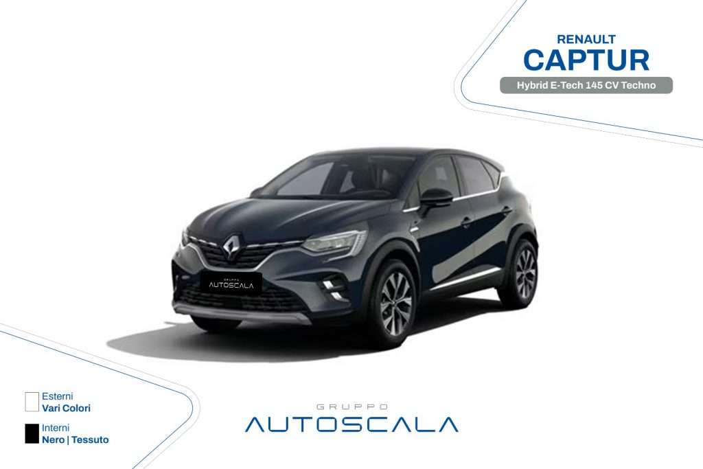 Renault CapturHybrid E-Tech 145 CV Techno