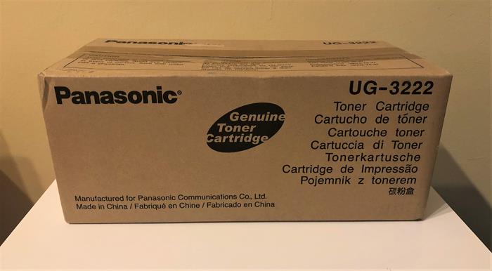 TONER ORIGINALE PANASONIC UG-3222 COLORE NERO NUOVO (NS. RIF. 180511/007).