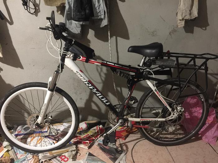 BICICLETTA MOUNTAIN BIKE ELETTRICA BATT. LITIO NUOVE 10AH 36V