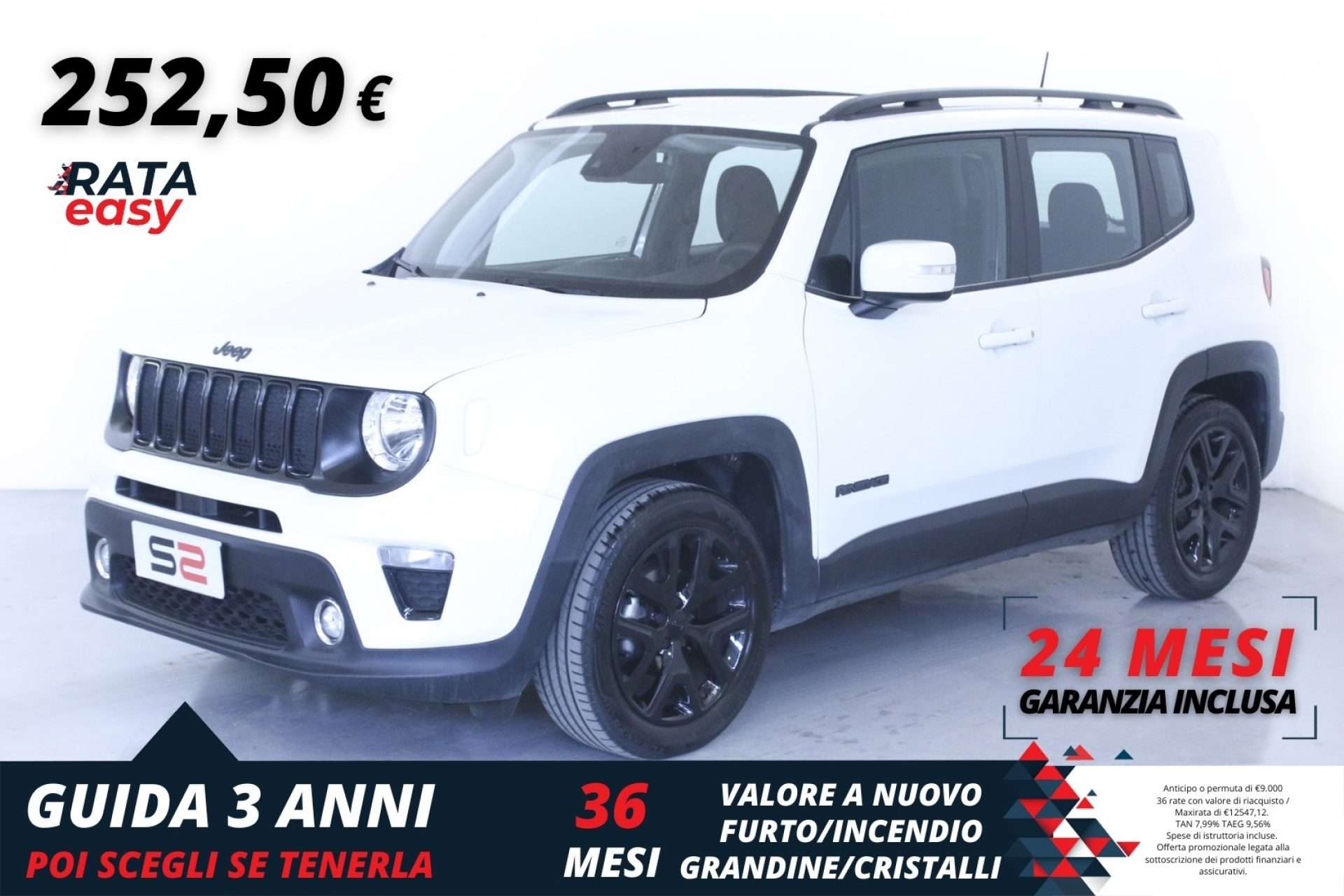 Jeep Renegade1.0 T3 Night Eagle/NAVIGATORE/SENS PARCH POST