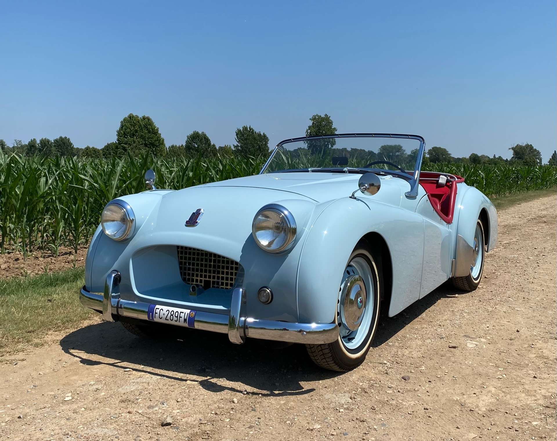 Triumph TR2Long door