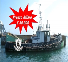 RIMORCHIATORE IN ACCIAIO- COD.L222 - € 30.000