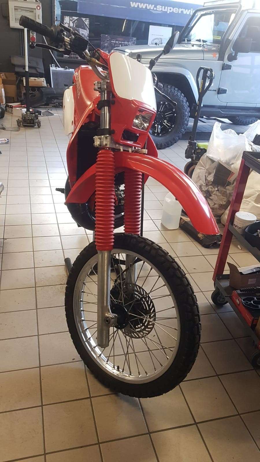 Honda CR 250Villa Motor