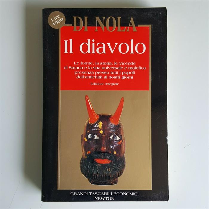 IL DIAVOLO - ALFONSO DI NOLA - GRANDI TASCABILI ECONOMICI NEWTON - 1994