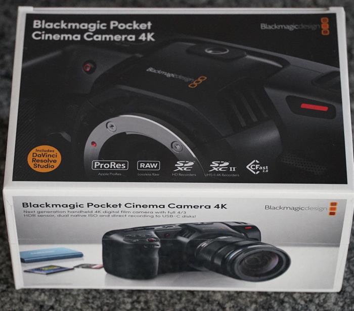 BLACKMAGIC POCKET CINEMA CAMERA 4K