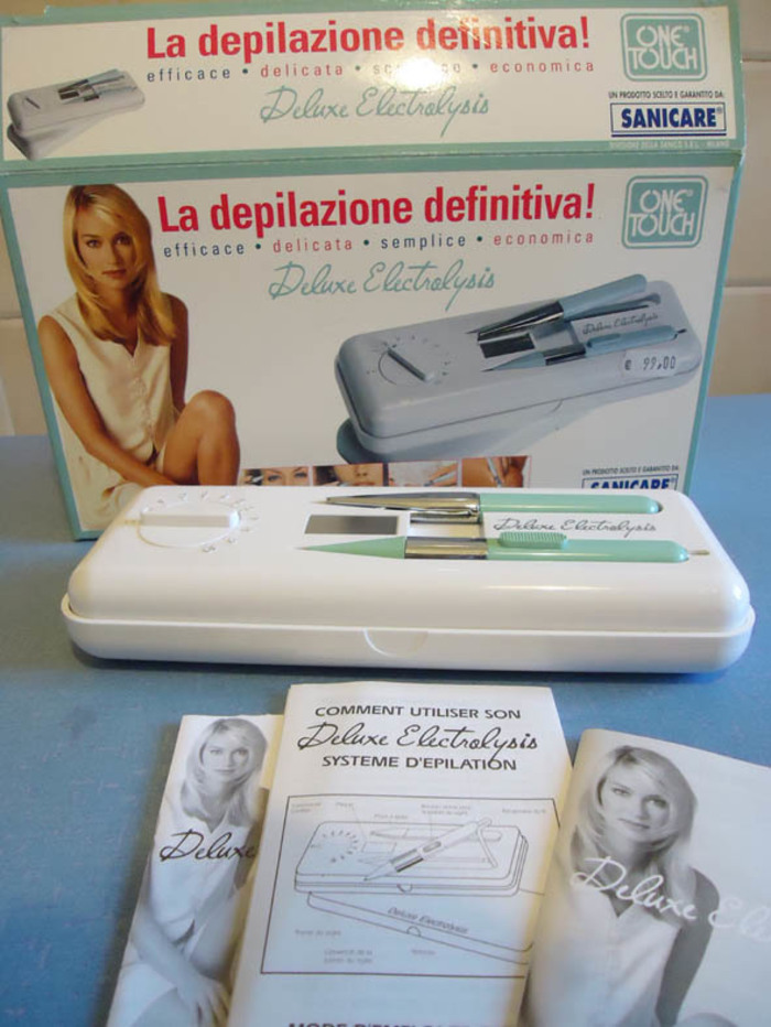 DEPILATORE ELETTROLITICO ONE TOUCH