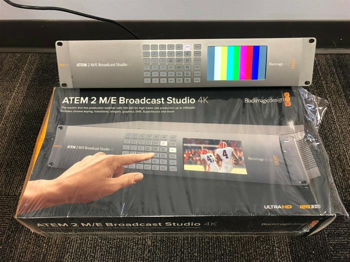 BLACKMAGIC DESIGN ATEM 4 ME BROADCAST STUDIO 4K