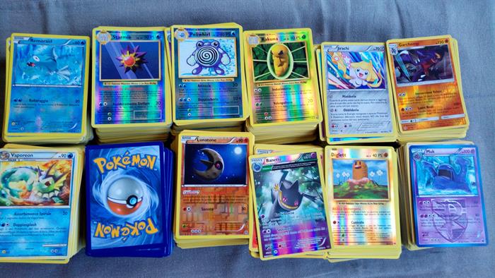 CARTE POKEMON ORIGINALI COME NUOVE LOTTI PZ.100