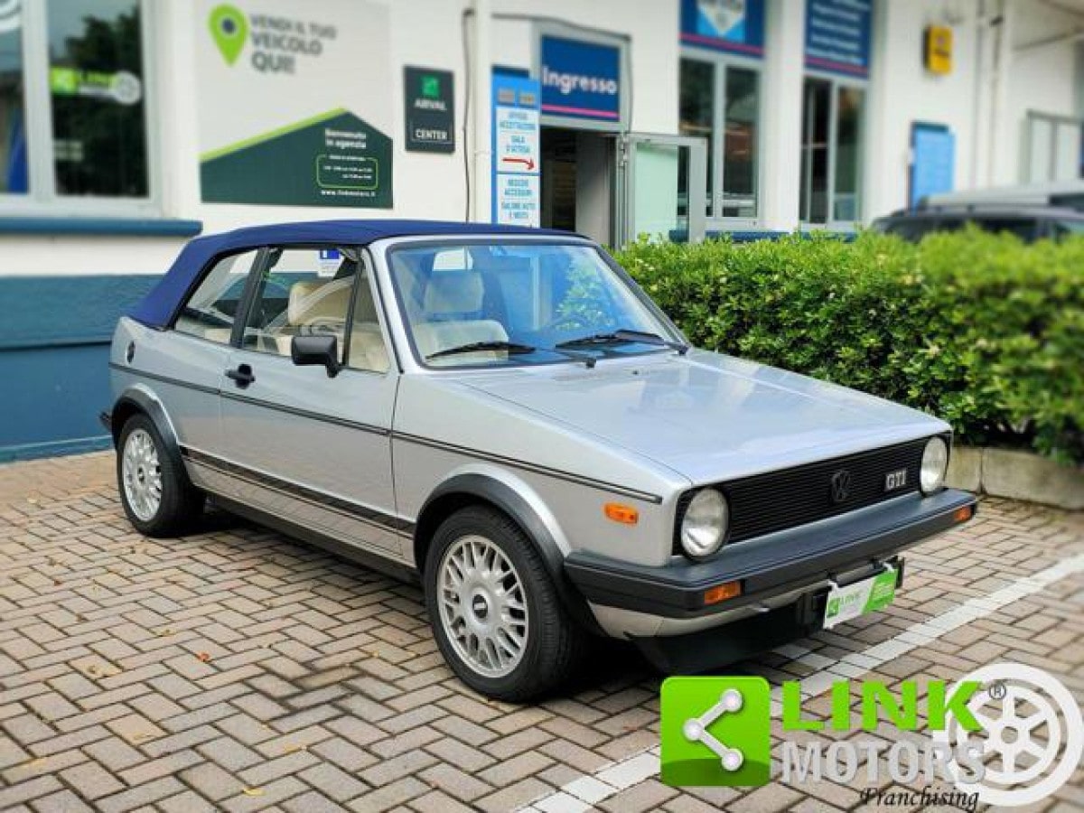 VOLKSWAGEN Golf 1ª serie Golf Cabriolet 1600 GLI