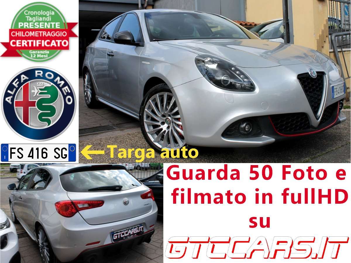 Alfa Romeo Giulietta1750 Turbo 240Cv Veloce NAVI PDC UNIPRO IVA DEDUC.