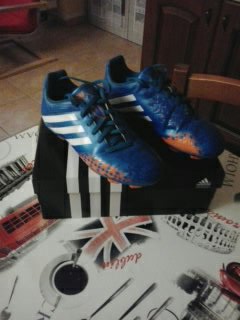 SCARPE ADIDAS DA CALCIO N. 35 NUOVE!!!