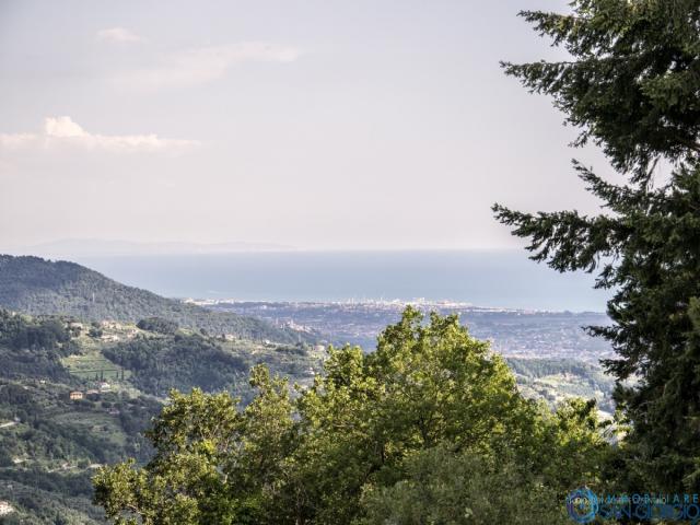 Collina di sarzana con splendida vista mare panoramica villetta con terreno