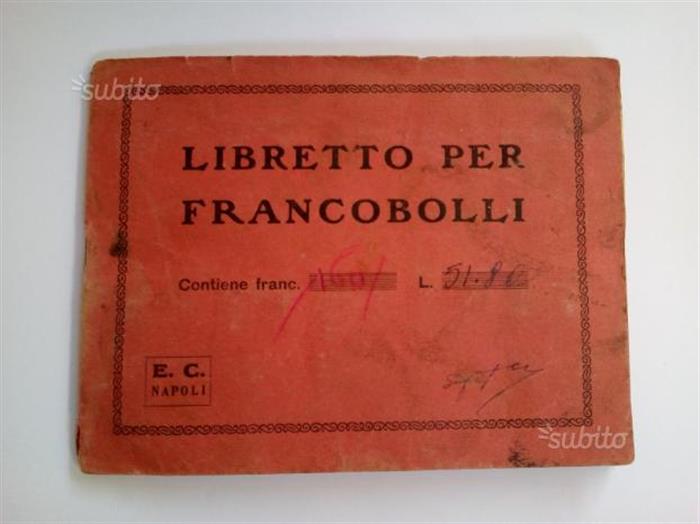 LIBRETTO FRANCOBOLLI ITALIANI E STRANIERI 160 PZ ANNO 1920 IN POI