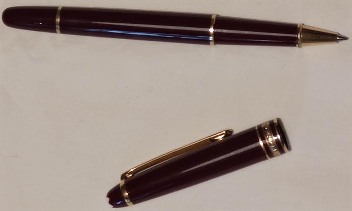 PENNA A SFERA MONTBLANC MEISTERSTUCK PLATINUM