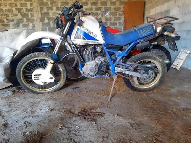 Suzuki 600 Enduro anni '80