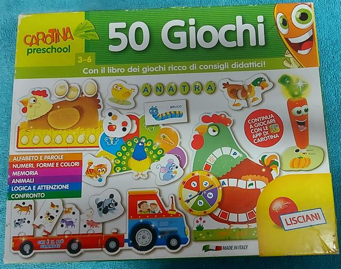 CAROTINA 50 GIOCHI